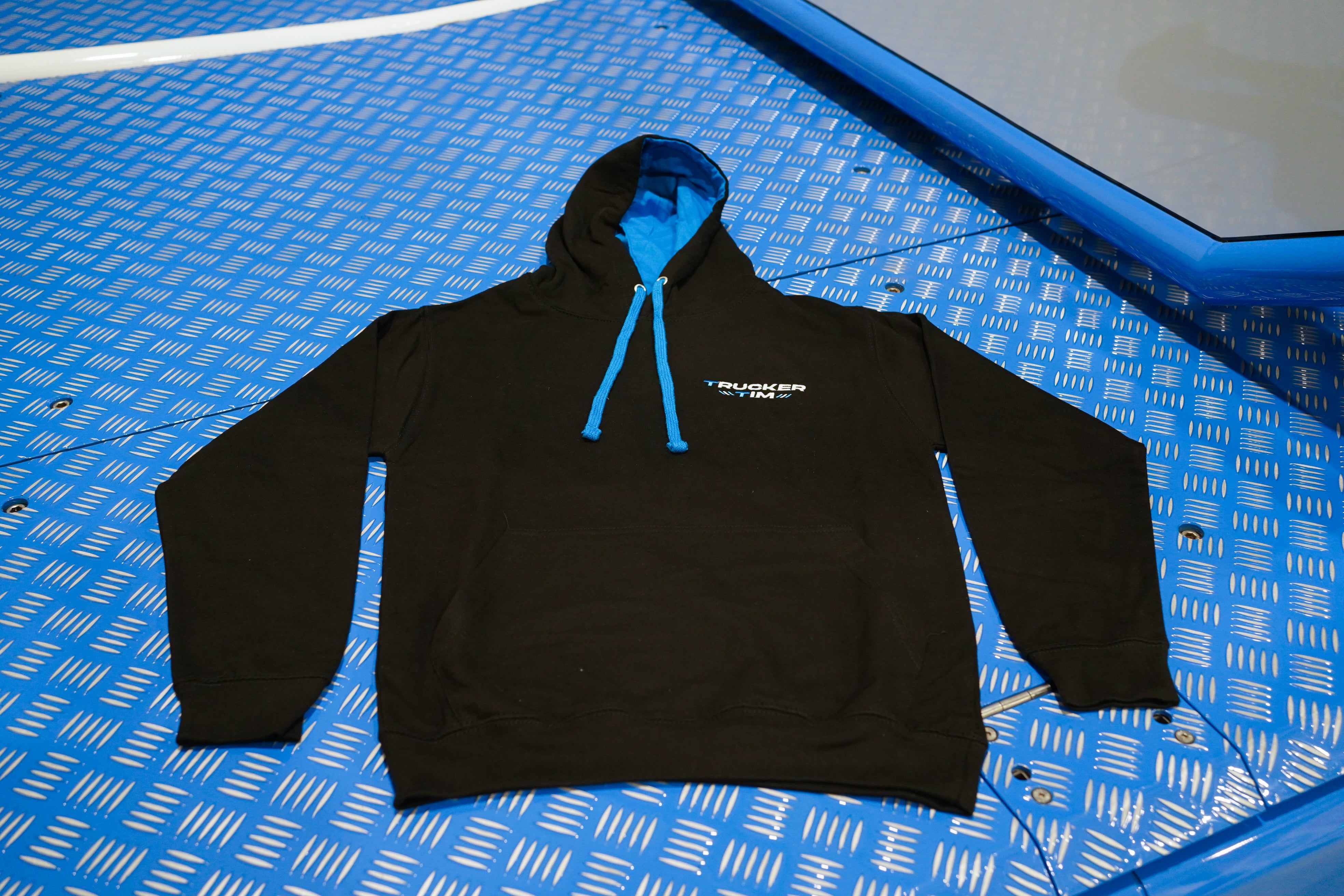 V8 TRUCKER TIM HOODIE – Trucker Tim Merchandise