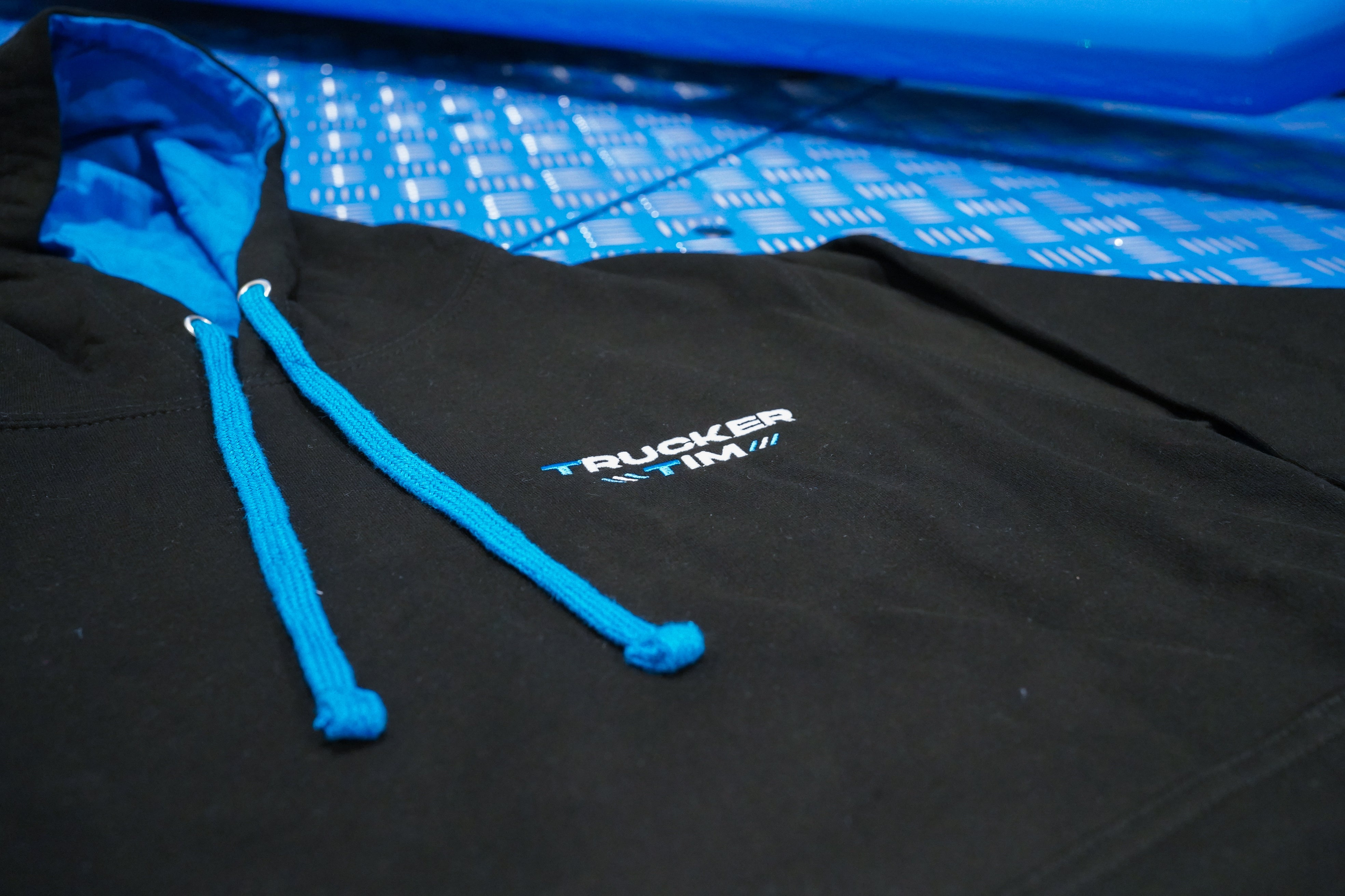 V8 TRUCKER TIM HOODIE – Trucker Tim Merchandise