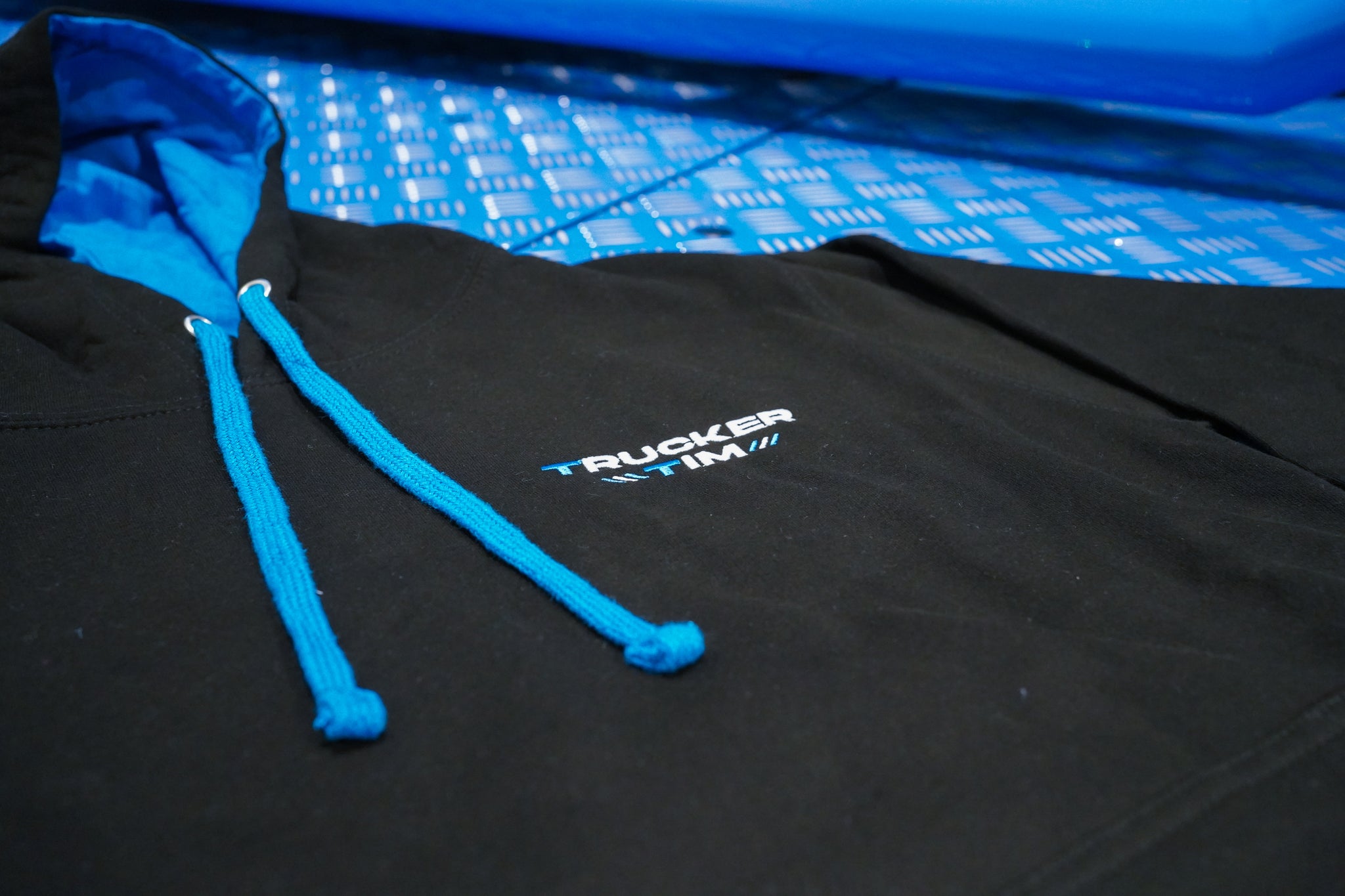 V8 TRUCKER TIM HOODIE – Trucker Tim Merchandise